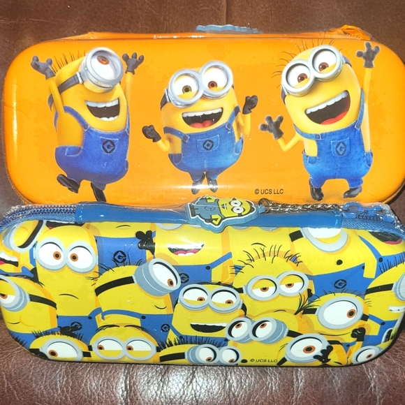 Universal | Other | Minions Lot Of 2 Scented Pencil Cases With Charms ...